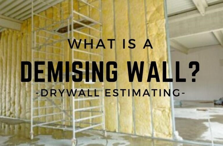 What Is A Demising Wall Made Of at Loretta Burroughs blog
